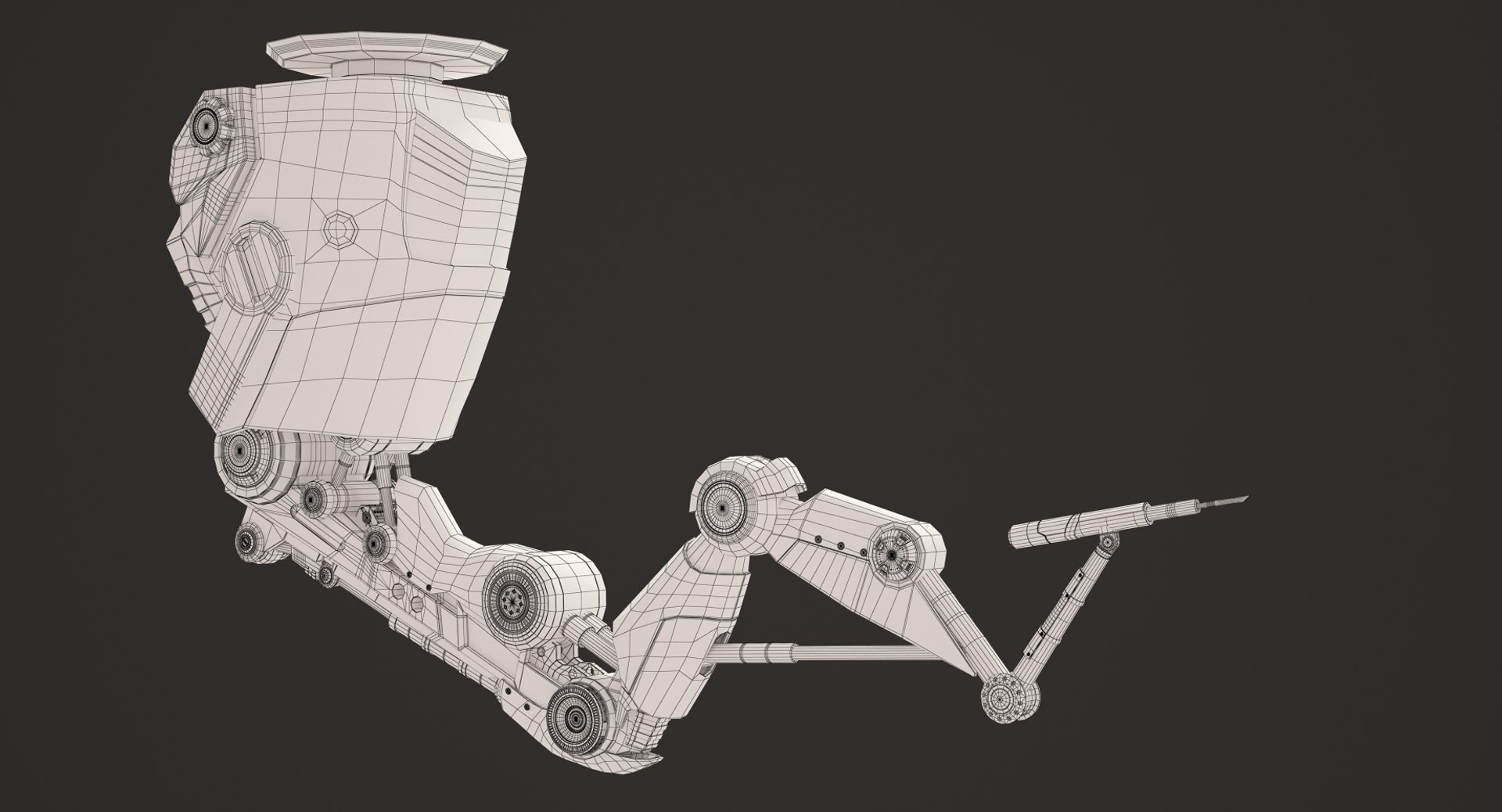 Robotic Arm Stylized 3D Model - TurboSquid 1232603