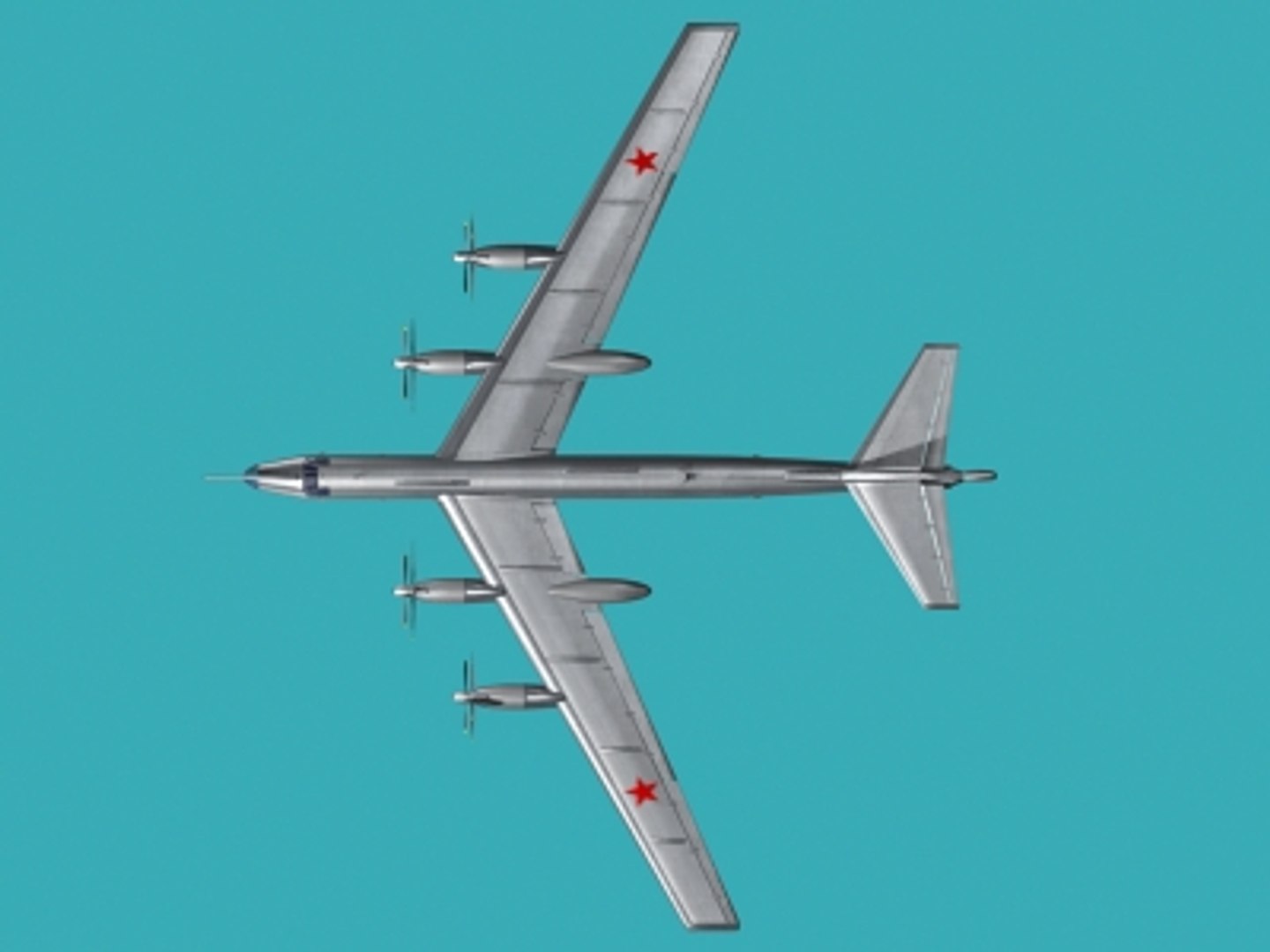 3d Aeroplane Bomber Model