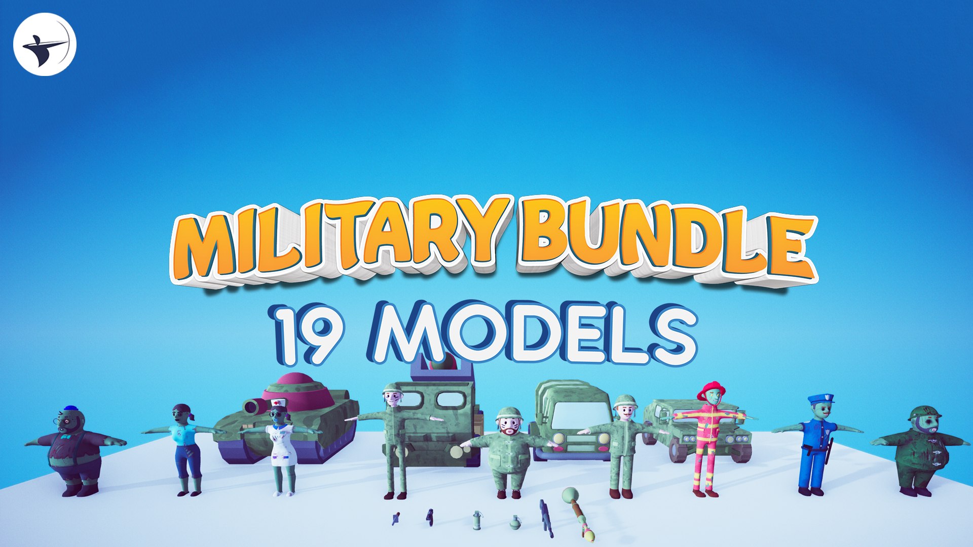 3D Military Zombie APOCALYPSE Bundle - TurboSquid 2014760