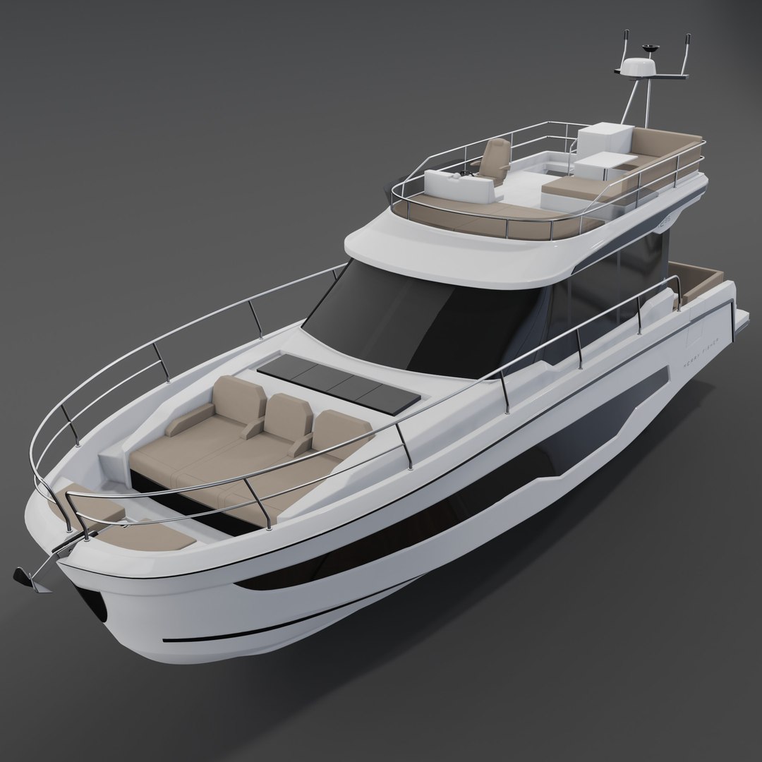 Jeanneau Merry Fisher 1295 3D Model - TurboSquid 2179582