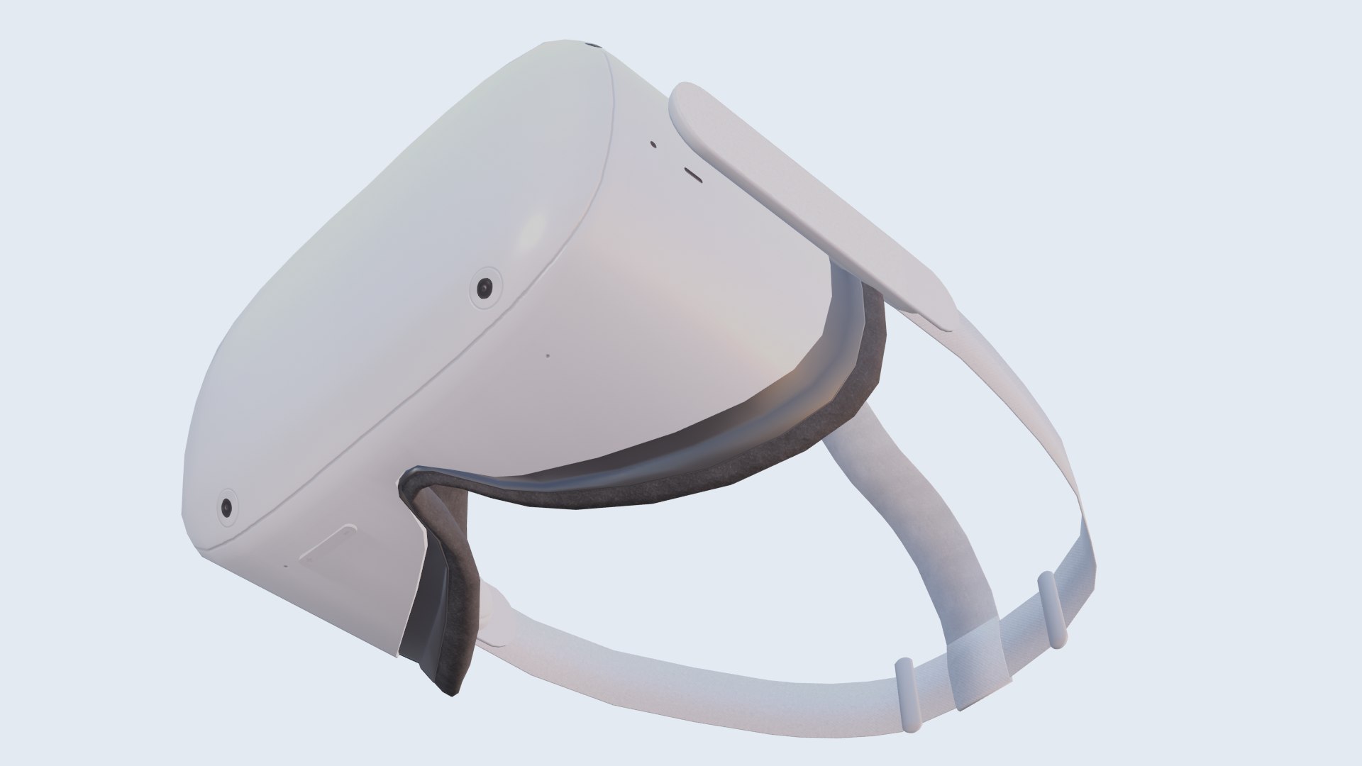 Free Quest 2 VR Headset Low Poly Model - TurboSquid 2061378