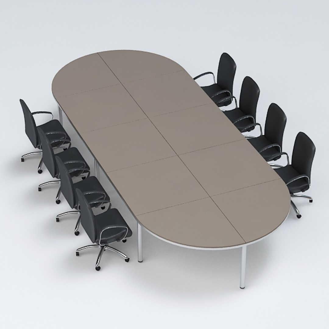 3d Model Table Conference