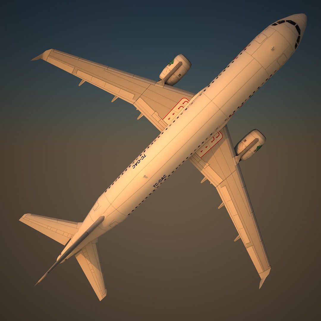 3d model airbus mea