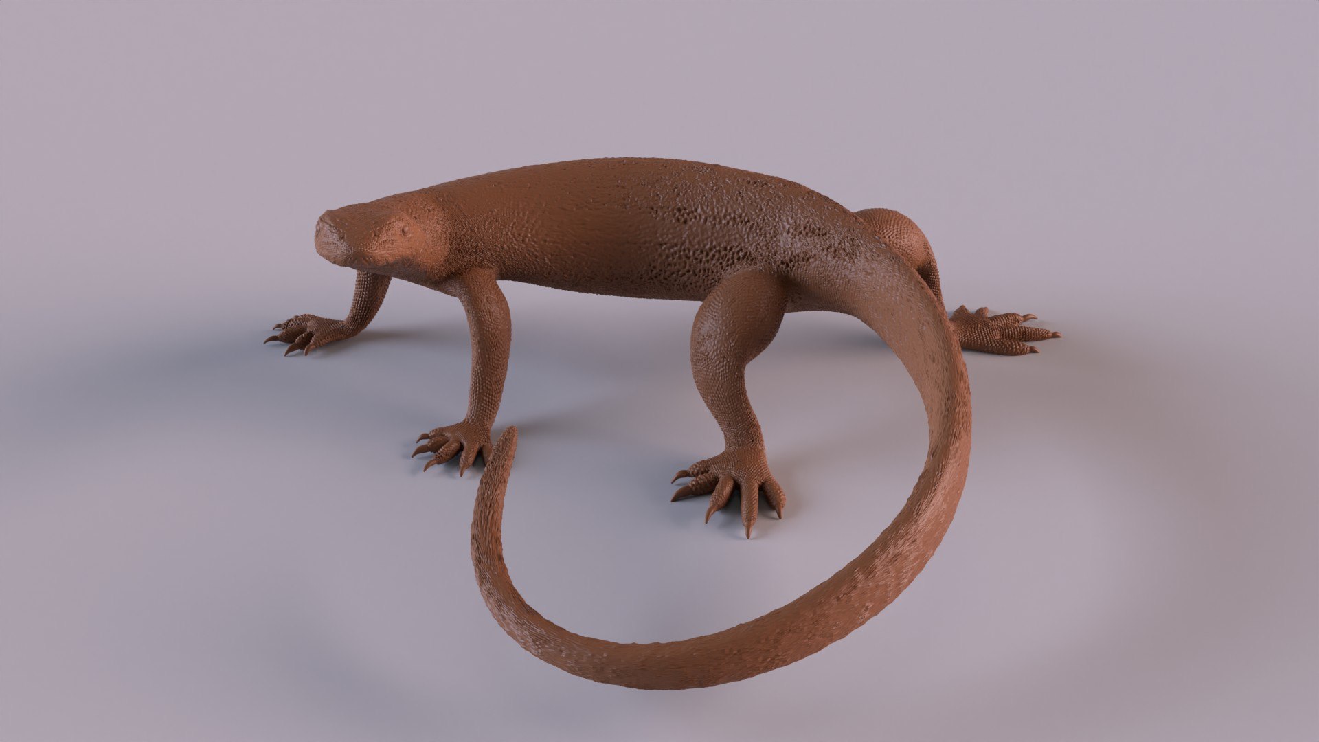 modelo 3d Monitor lizard printable - TurboSquid 1907175