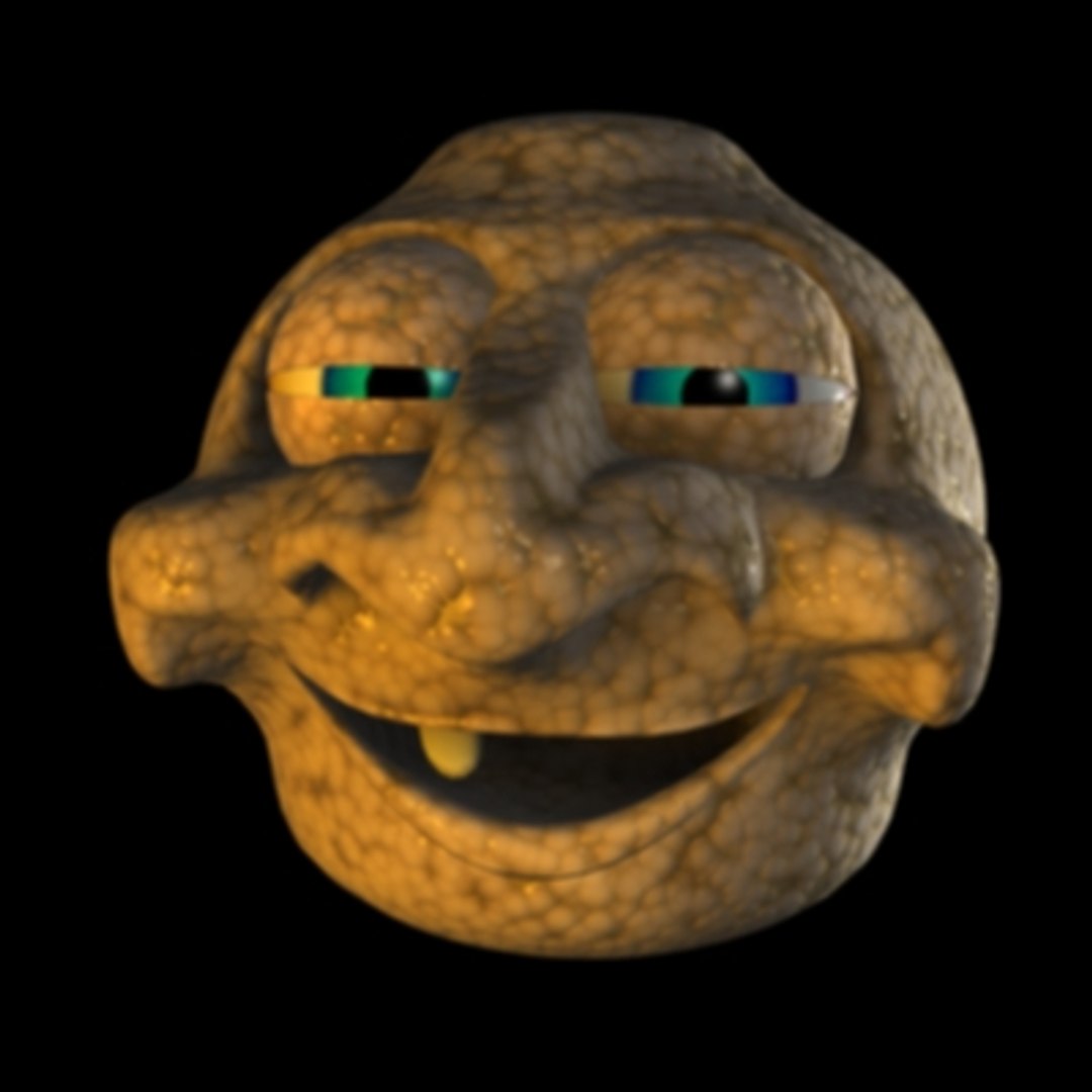 Troll Head 3d Model