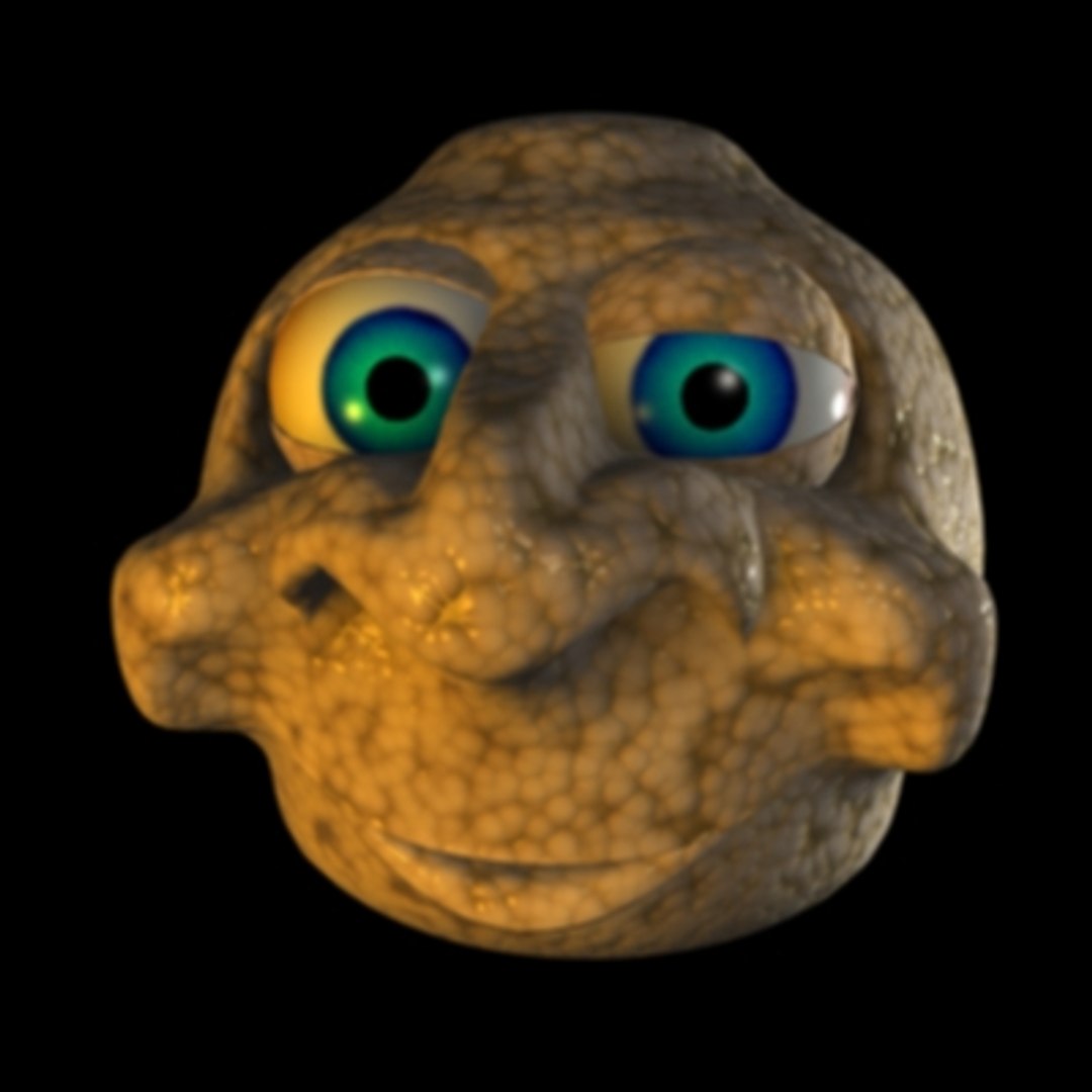 Troll Head 3d Model