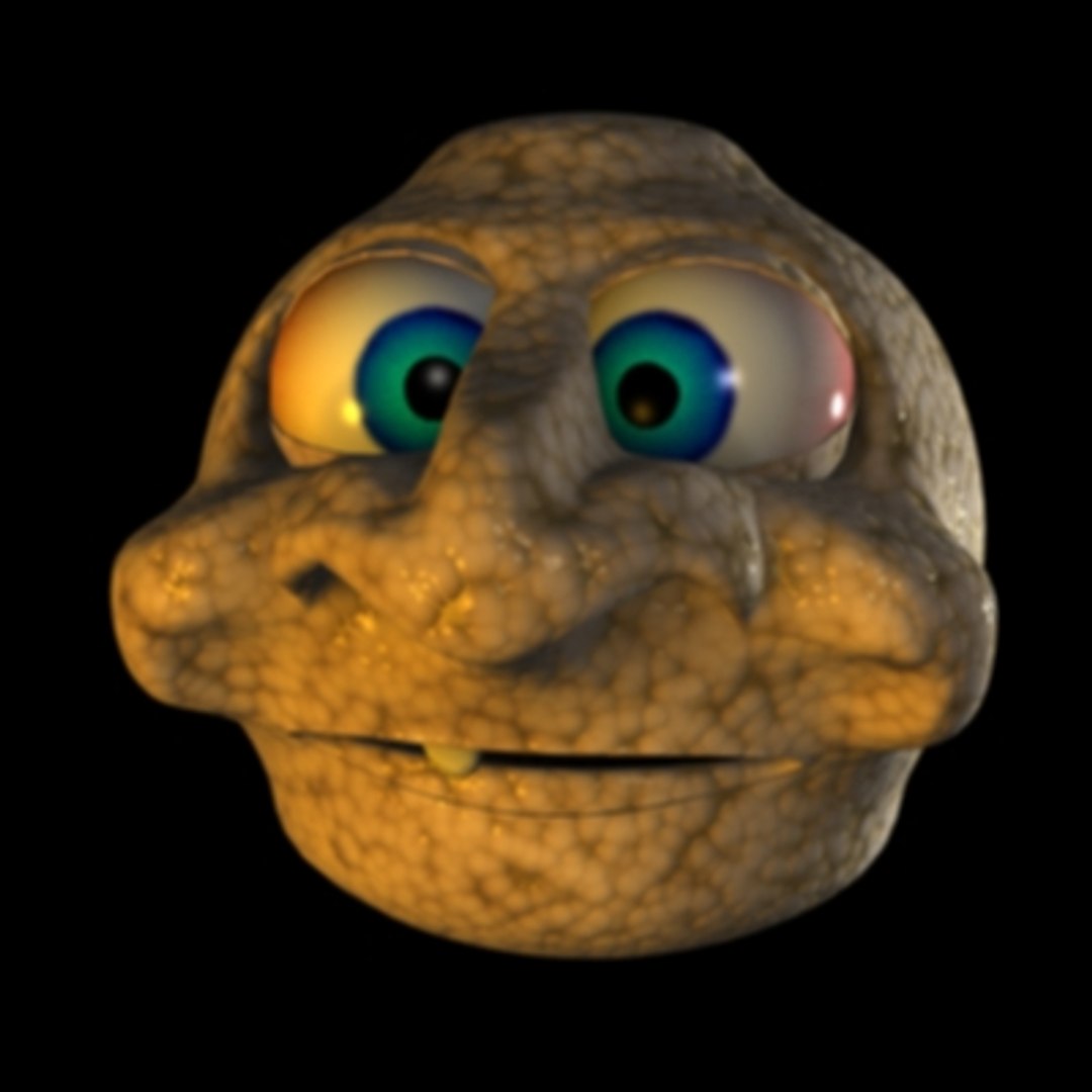 Troll Head 3d Model
