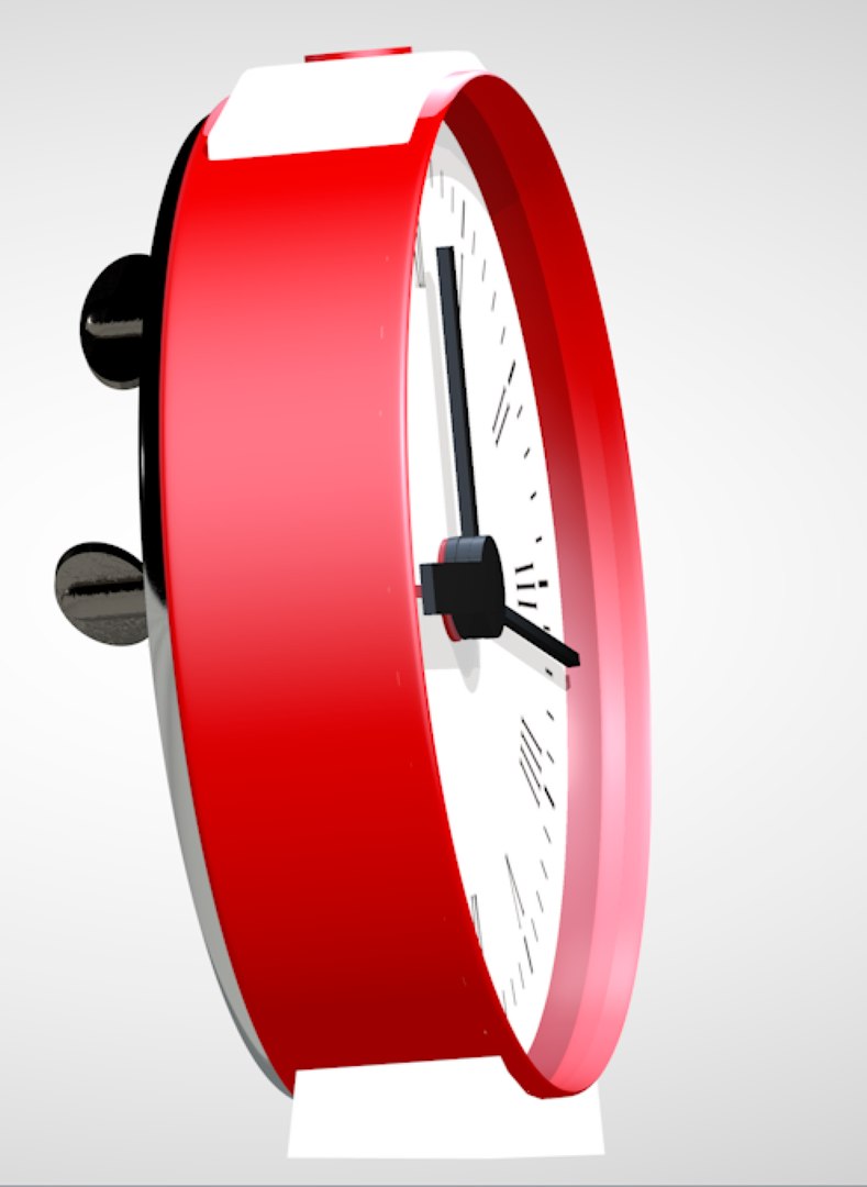 Alarm Clock 3D Model - TurboSquid 1181655