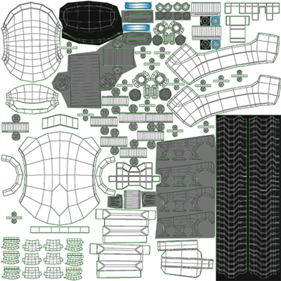 robot character loader 3d model