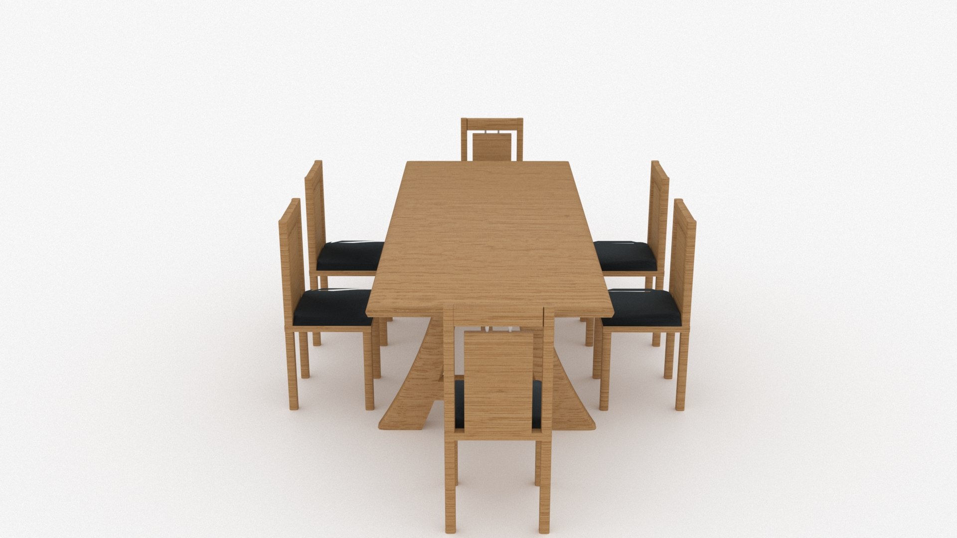 Dining Table 3D Model - TurboSquid 2243195