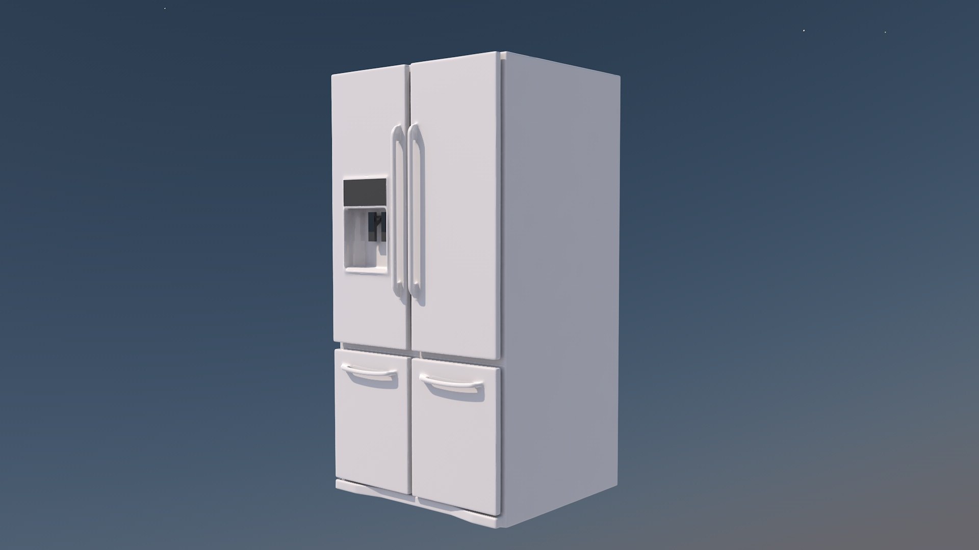 3D Model Refrigerator - TurboSquid 1724744