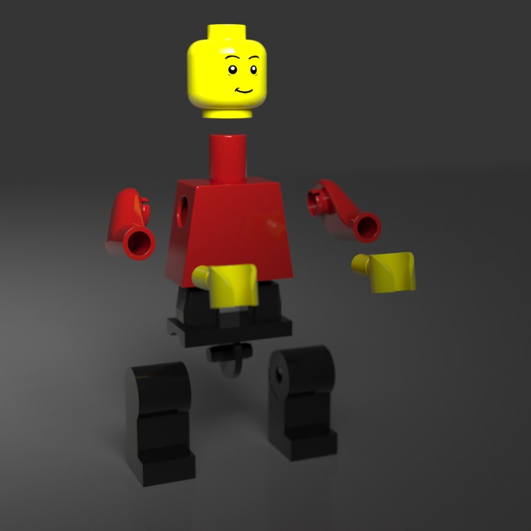 3D model standard lego man - TurboSquid 1299312