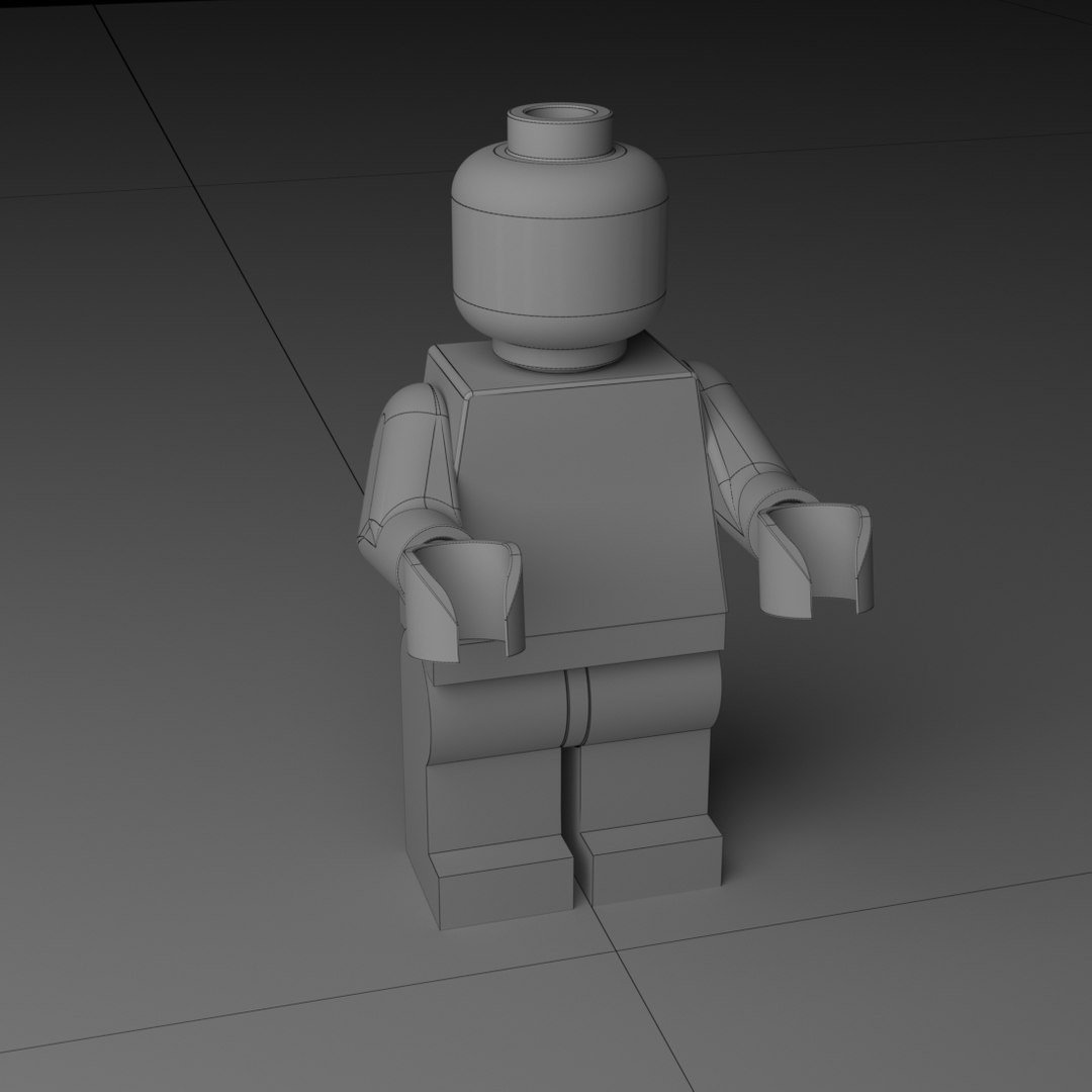 3D model standard lego man - TurboSquid 1299312