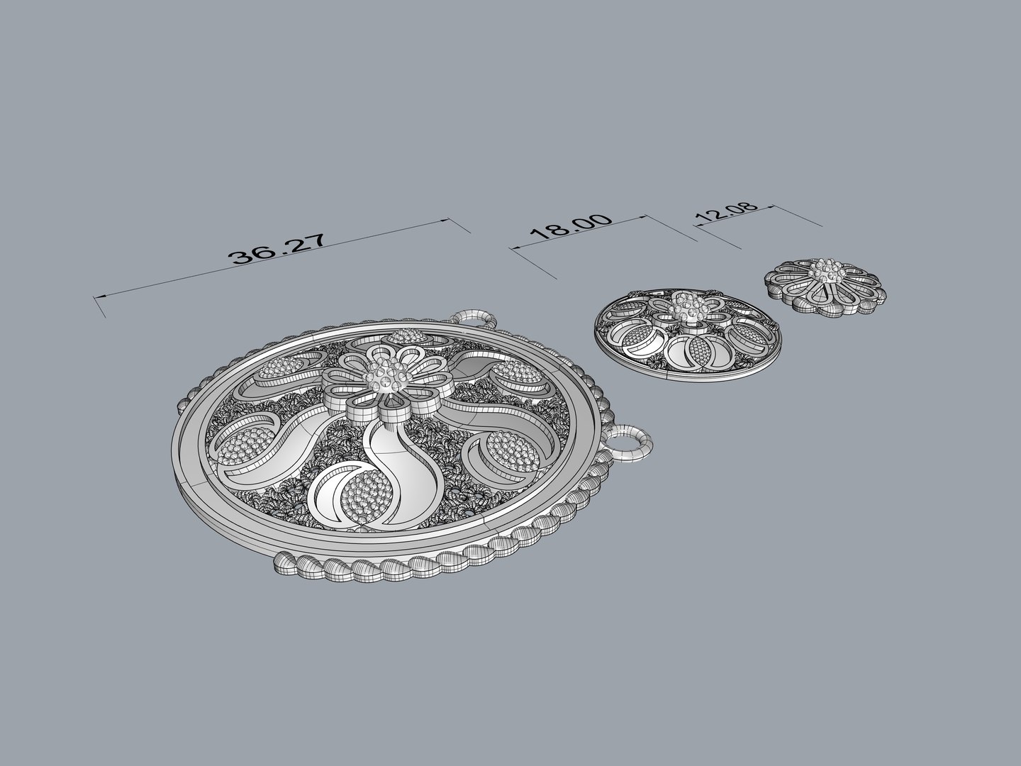 3D Pendent 3D Model - TurboSquid 2000331