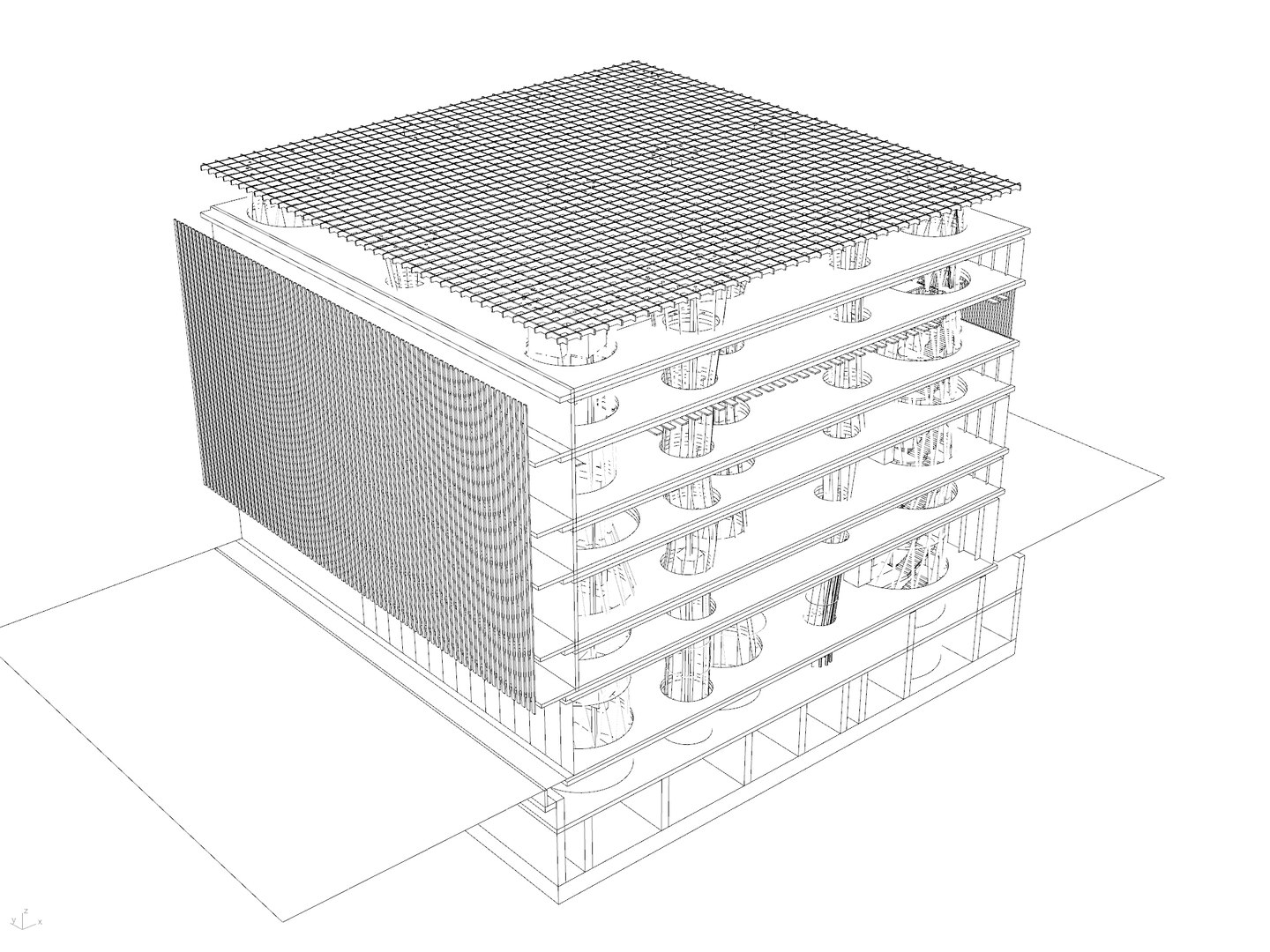 3D Model Toyo Ito - Sendai Mediatheque 3D Model - TurboSquid 2060701