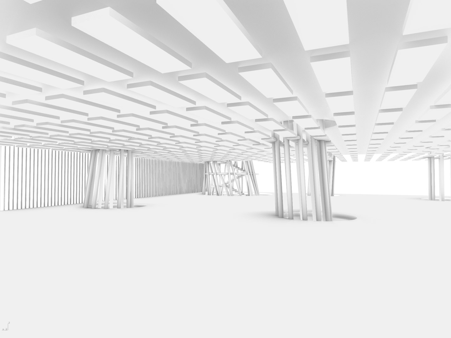 3D Model Toyo Ito - Sendai Mediatheque 3D Model - TurboSquid 2060701