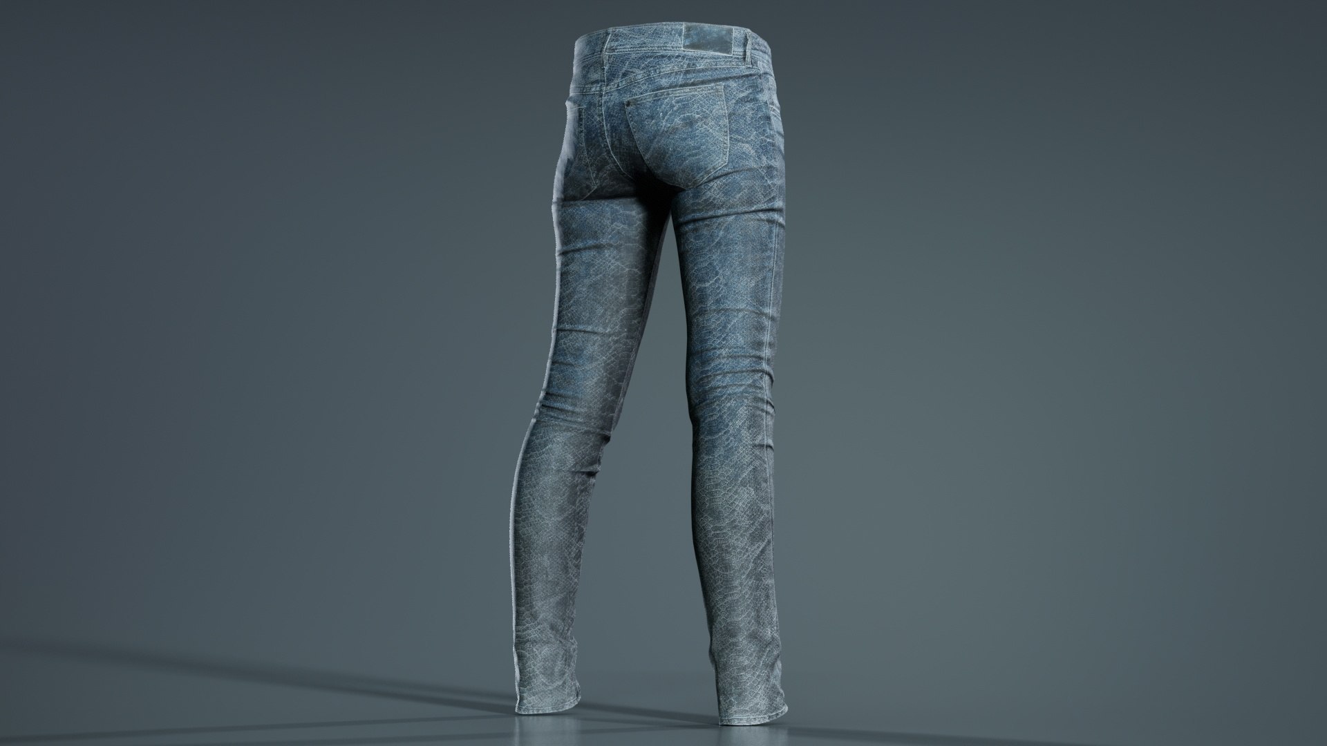 Snake Pants Remastered 3D Model - TurboSquid 2361915
