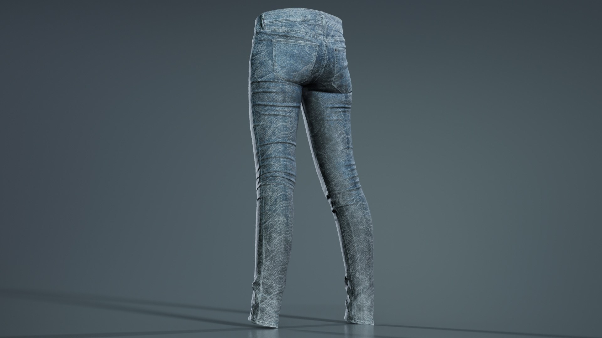 Snake Pants Remastered 3D Model - TurboSquid 2361915