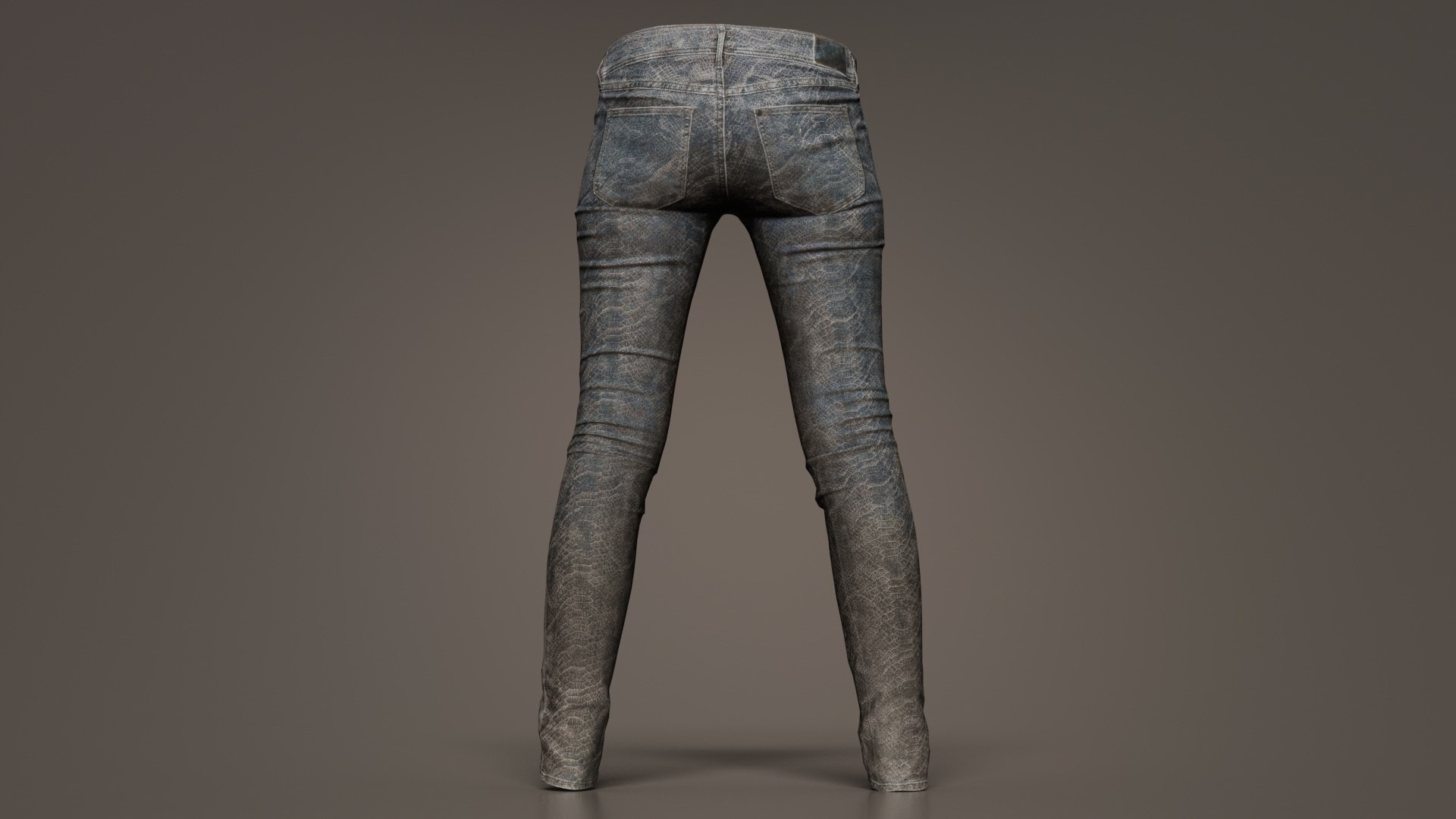 Snake Pants Remastered 3D Model - TurboSquid 2361915