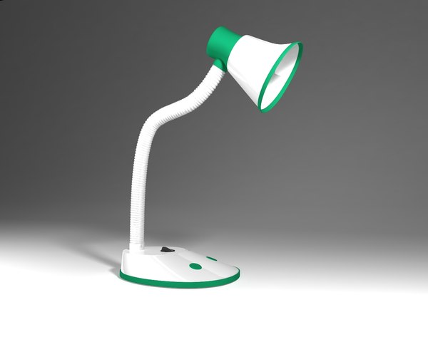 3d study lamp model