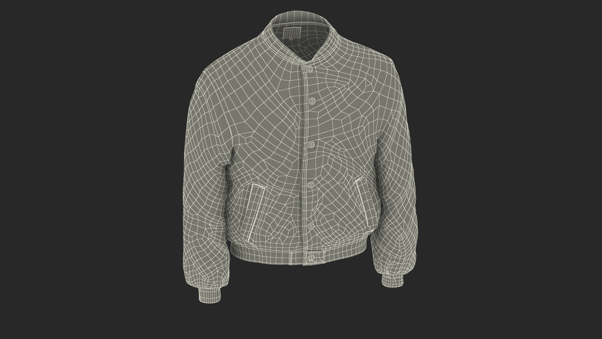 3D Bomber Jacket For University And Schools Model - TurboSquid 2163567