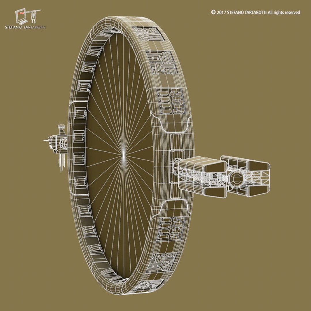 3D Sci-fi Stargate Shuttle Model - TurboSquid 1196370