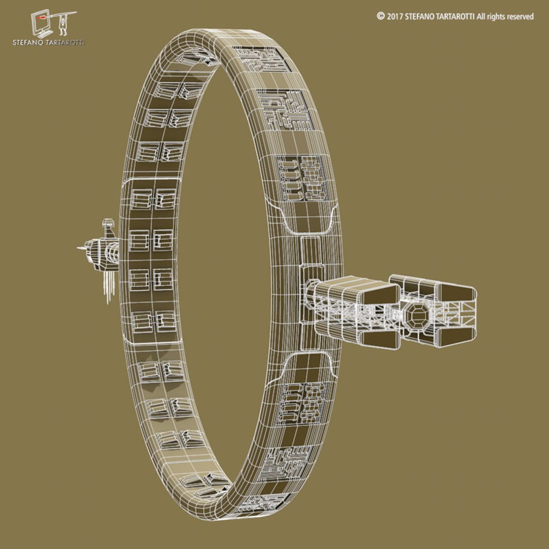 3D Sci-fi Stargate Shuttle Model - TurboSquid 1196370
