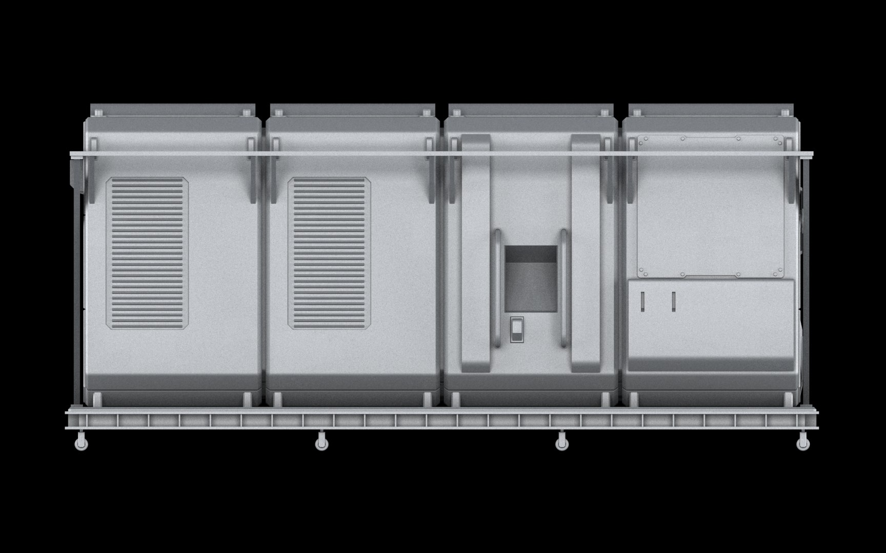 Sci-Fi Generator 3D Model - TurboSquid 2047275