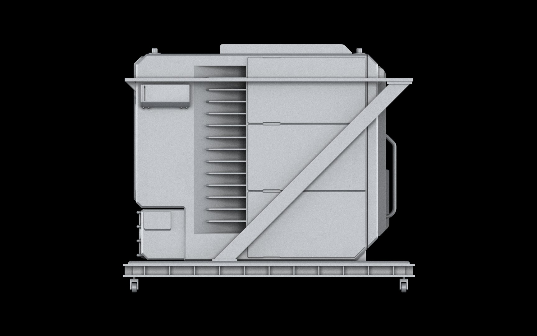 Sci-Fi Generator 3D Model - TurboSquid 2047275