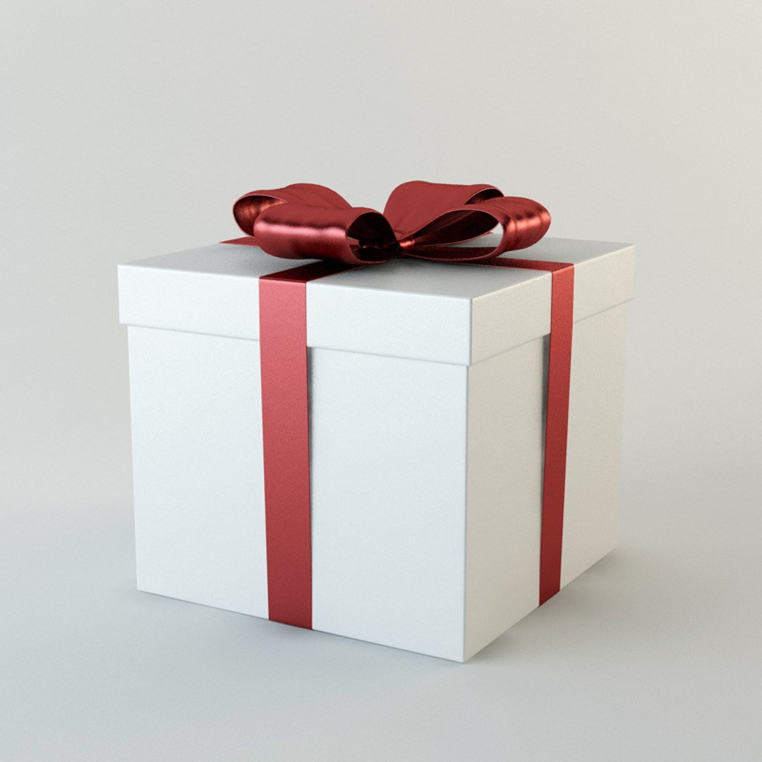 Gift Box 3d Max