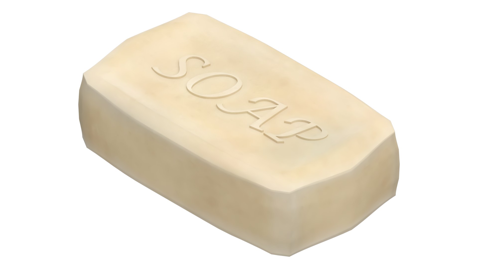 3D bar soap model - TurboSquid 1519057