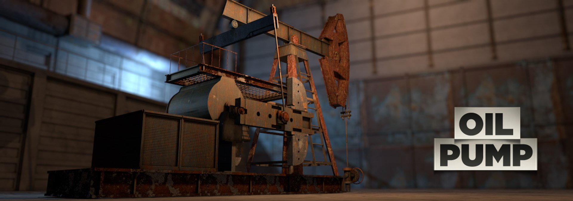 3d Oil Pump Model