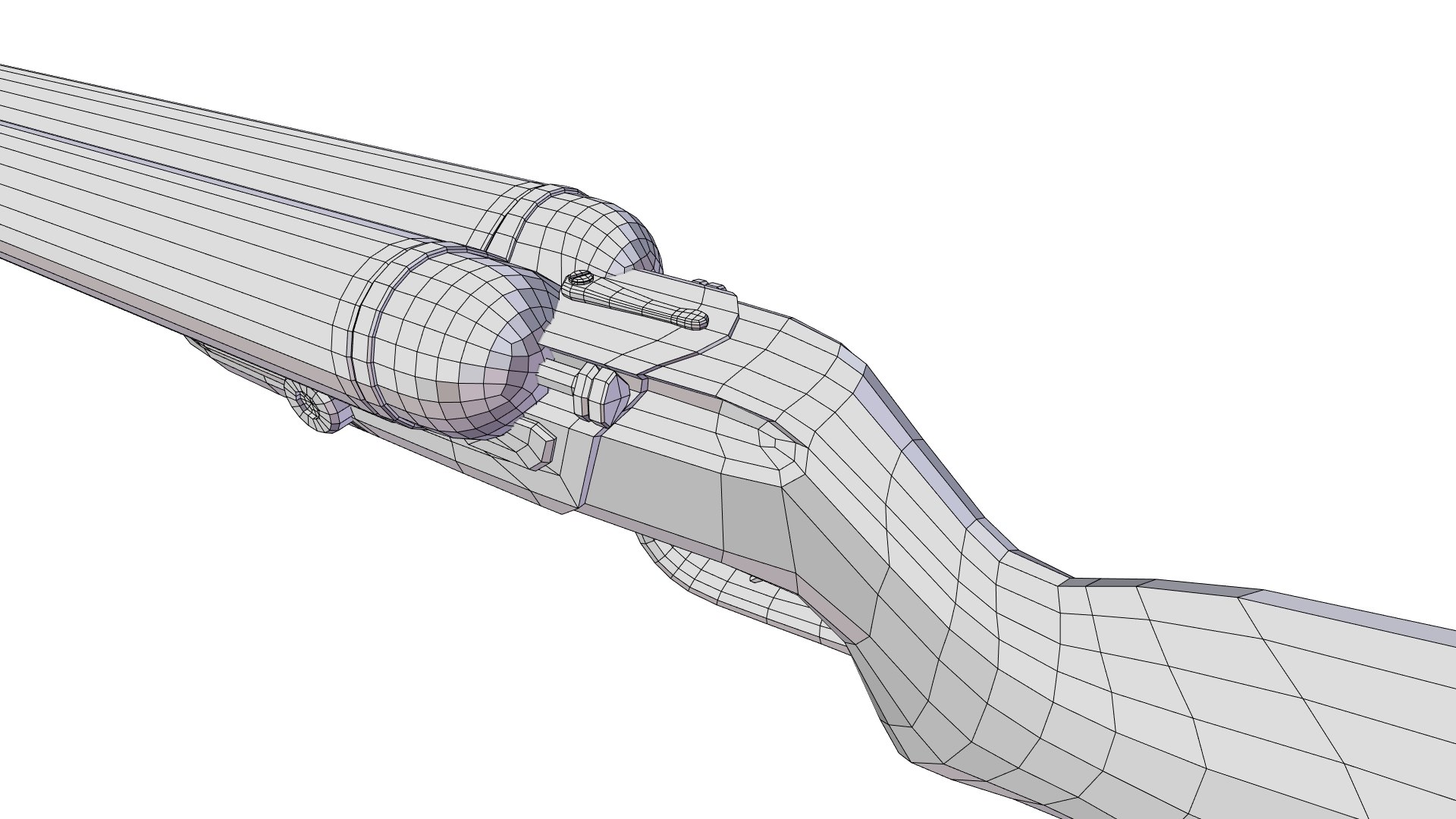 Double barrel shotgun pbr 3D - TurboSquid 1418887
