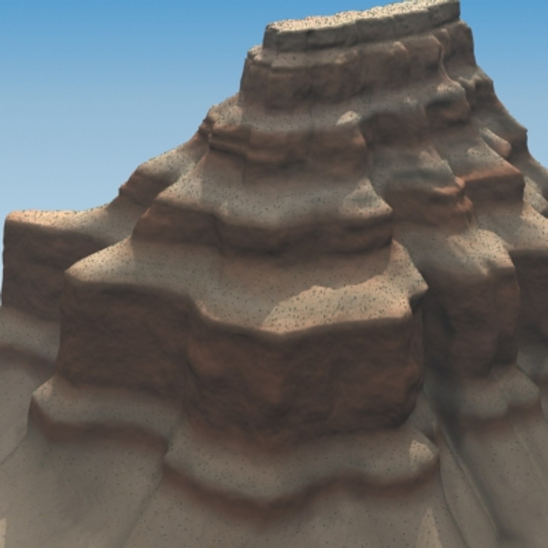 Canyon Modeled 3d Model