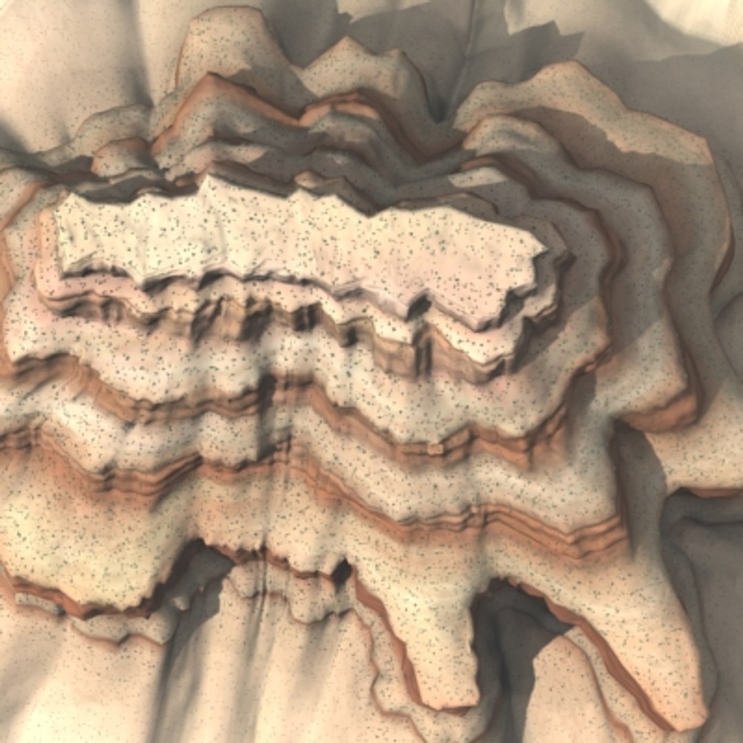 Canyon Modeled 3d Model