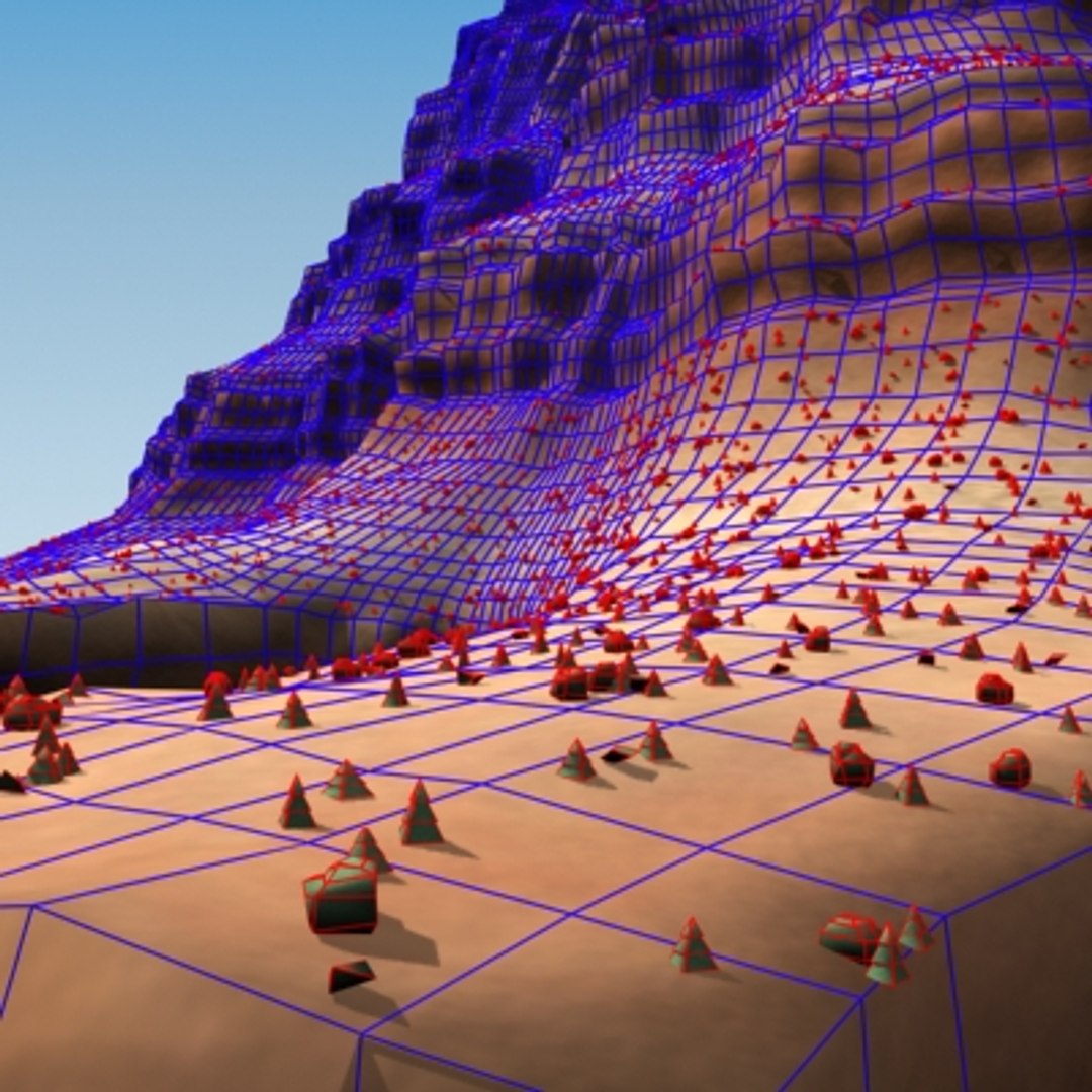 Canyon Modeled 3d Model