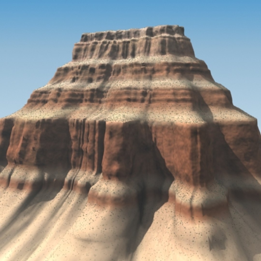 Canyon Modeled 3d Model