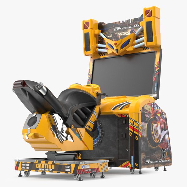modelo 3d Storm Riders Motorcycle Racing Arcade Game Off - TurboSquid ...