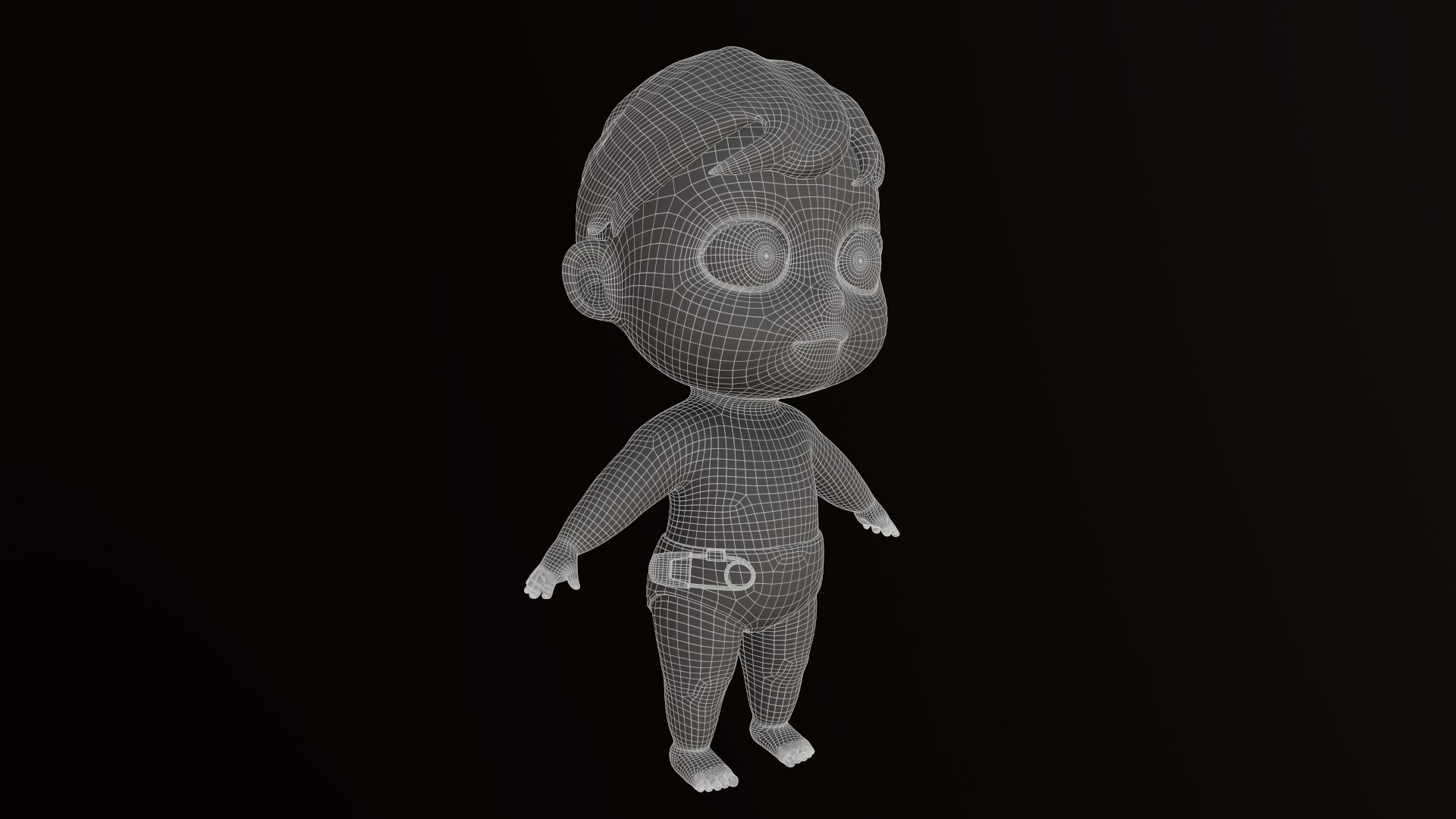 Character Baby Boy Rig 3D Model - TurboSquid 1394208