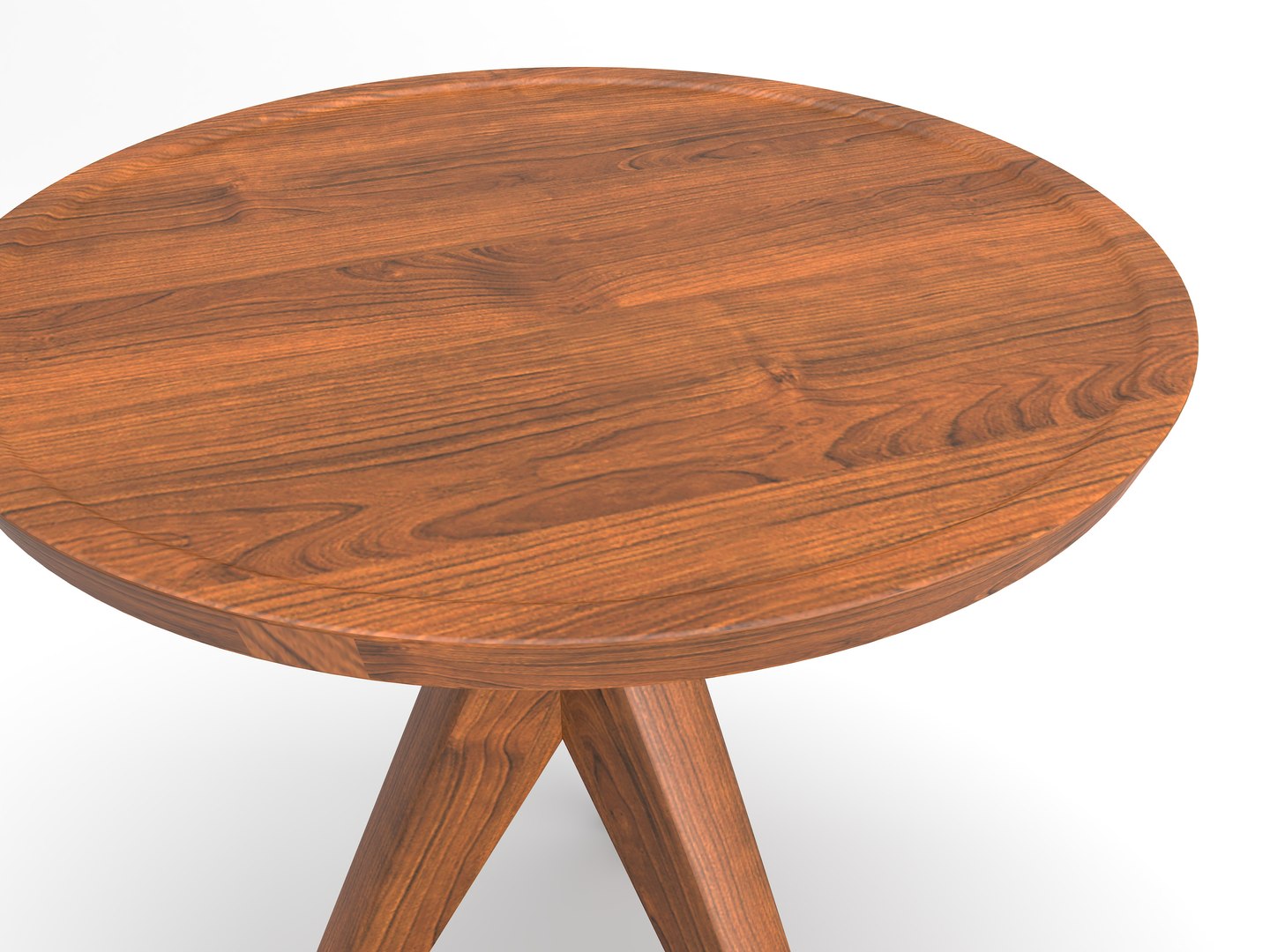 3D Circle Table Model - TurboSquid 2241295