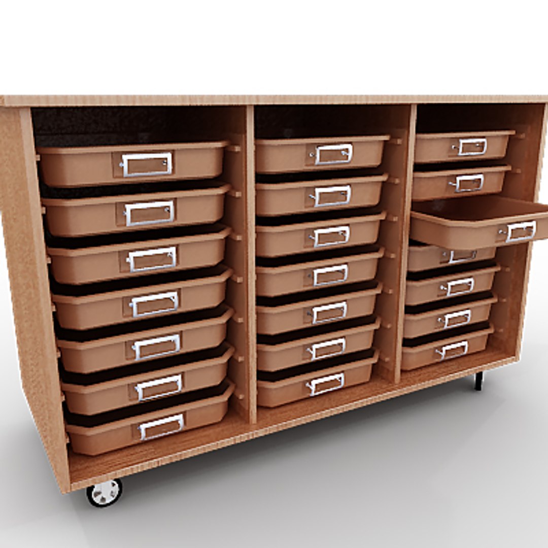 3d Mobile Tray Holder