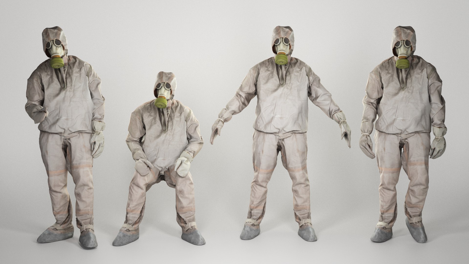 3D Liquidator Nuclear Chernobyl Animation Model - TurboSquid 1521756