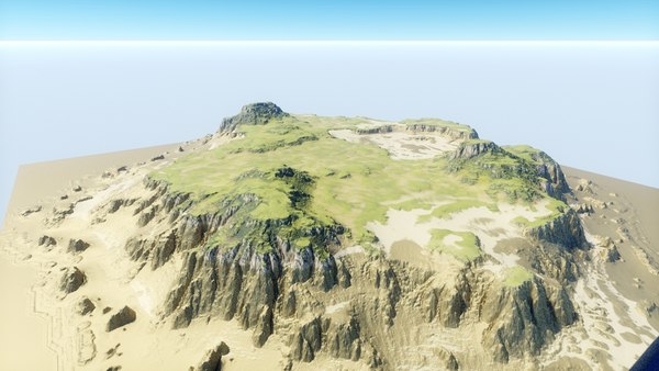 3D Island Heightmap model - TurboSquid 2065994
