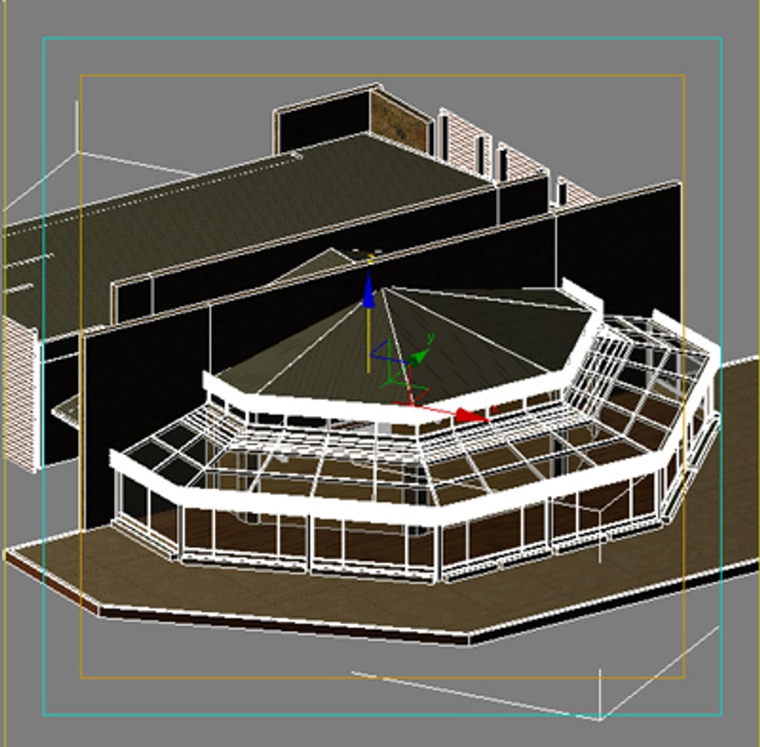 3d Model Multi Purpose Building