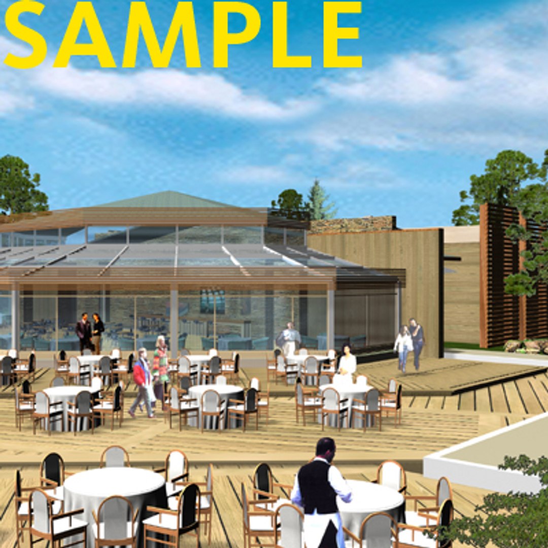 3d Model Multi Purpose Building
