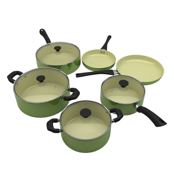 kitchen cookware c4d