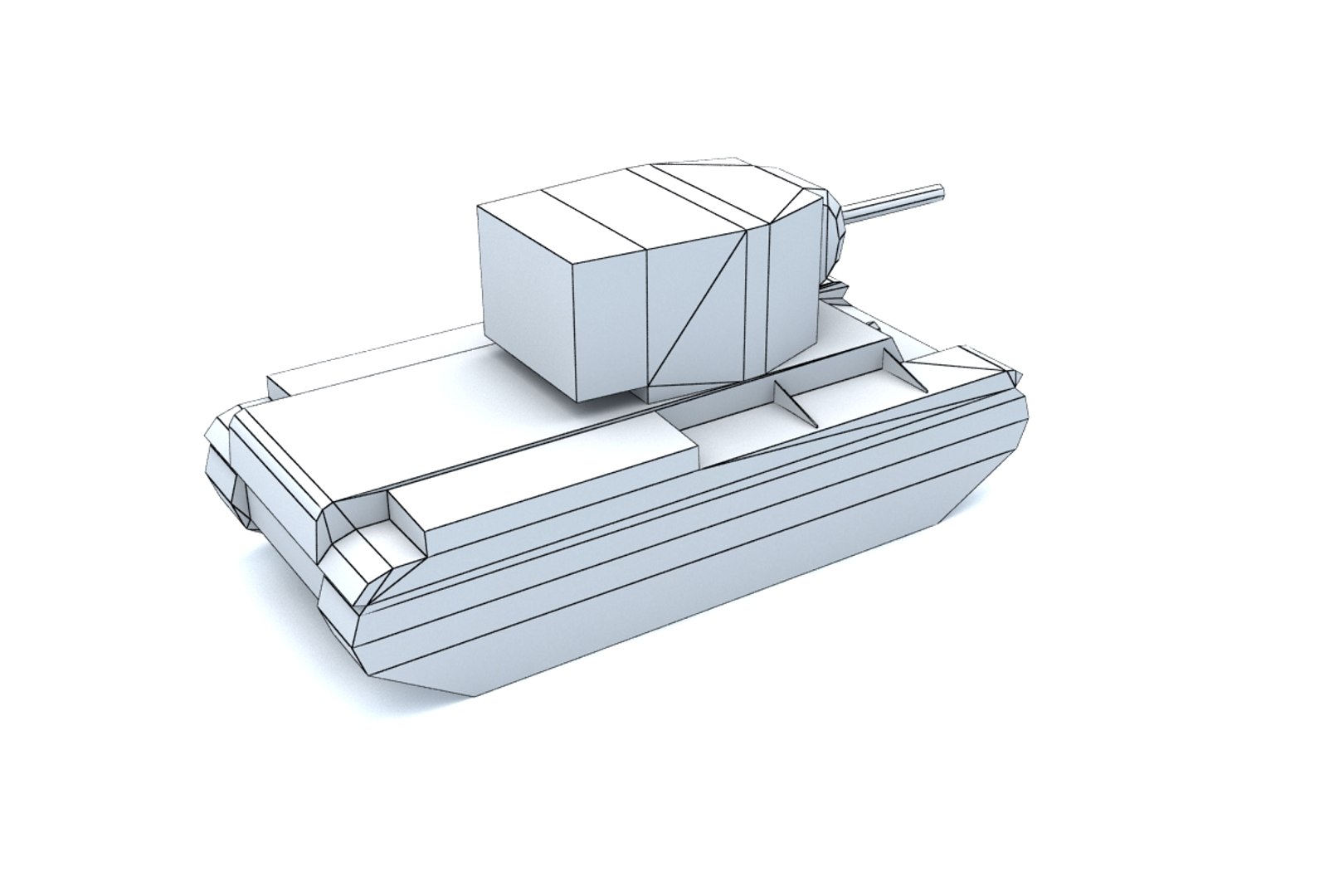 ww ii soviet tank 3d model