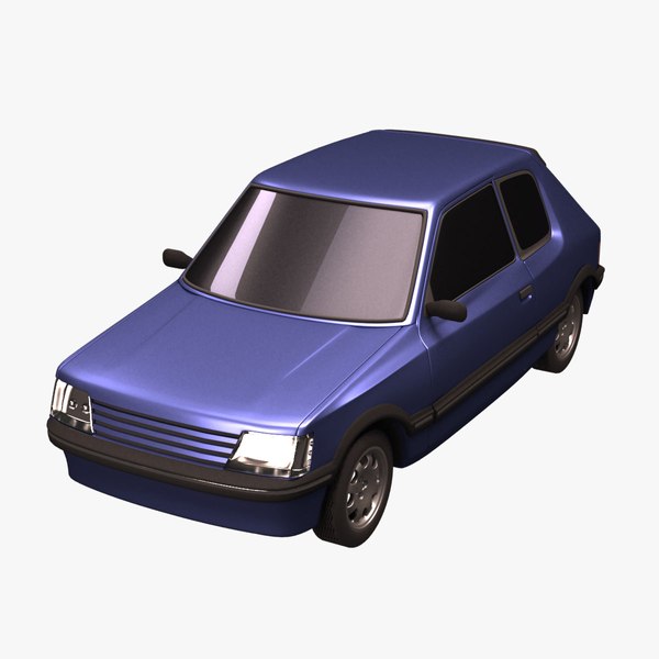 3ds max standar compact car