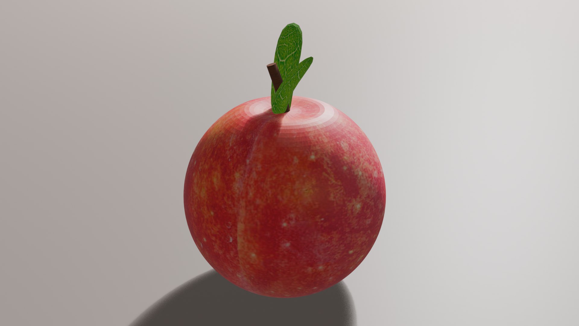 Red Apple 3D Model - TurboSquid 2276654