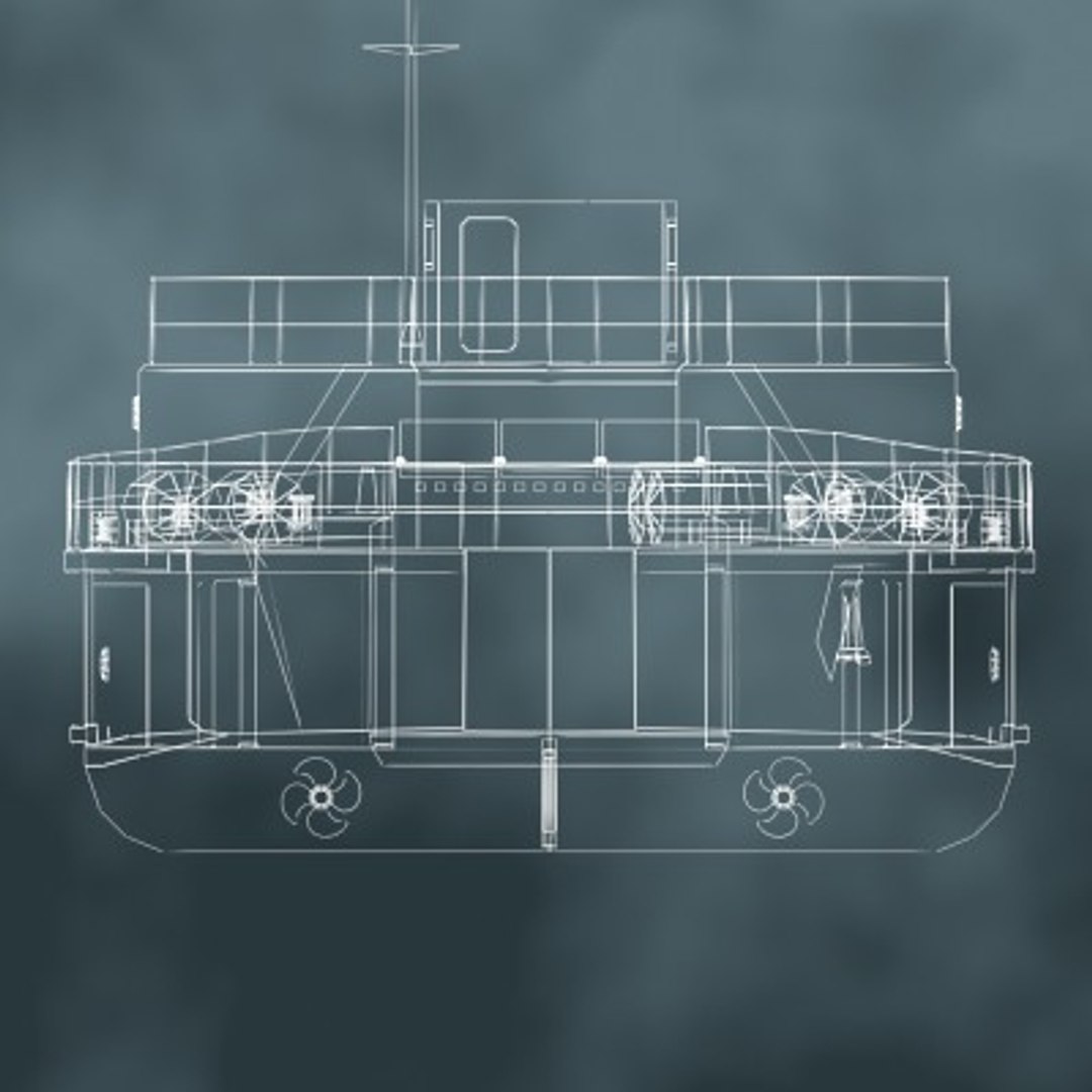 Lcm Landing Craft Mechanized 3d Model